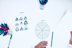 How to Draw a Mandala Step by Step - Lightly Sketched