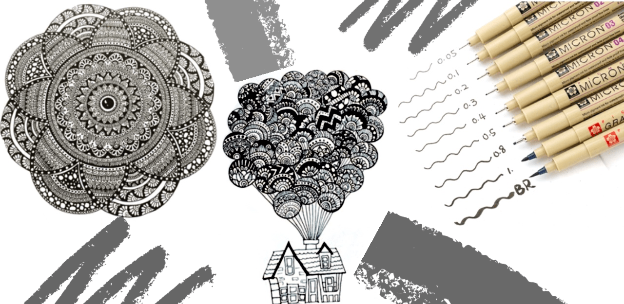 Zentangles For Beginners Easy | Mindfulness Activities For Kids