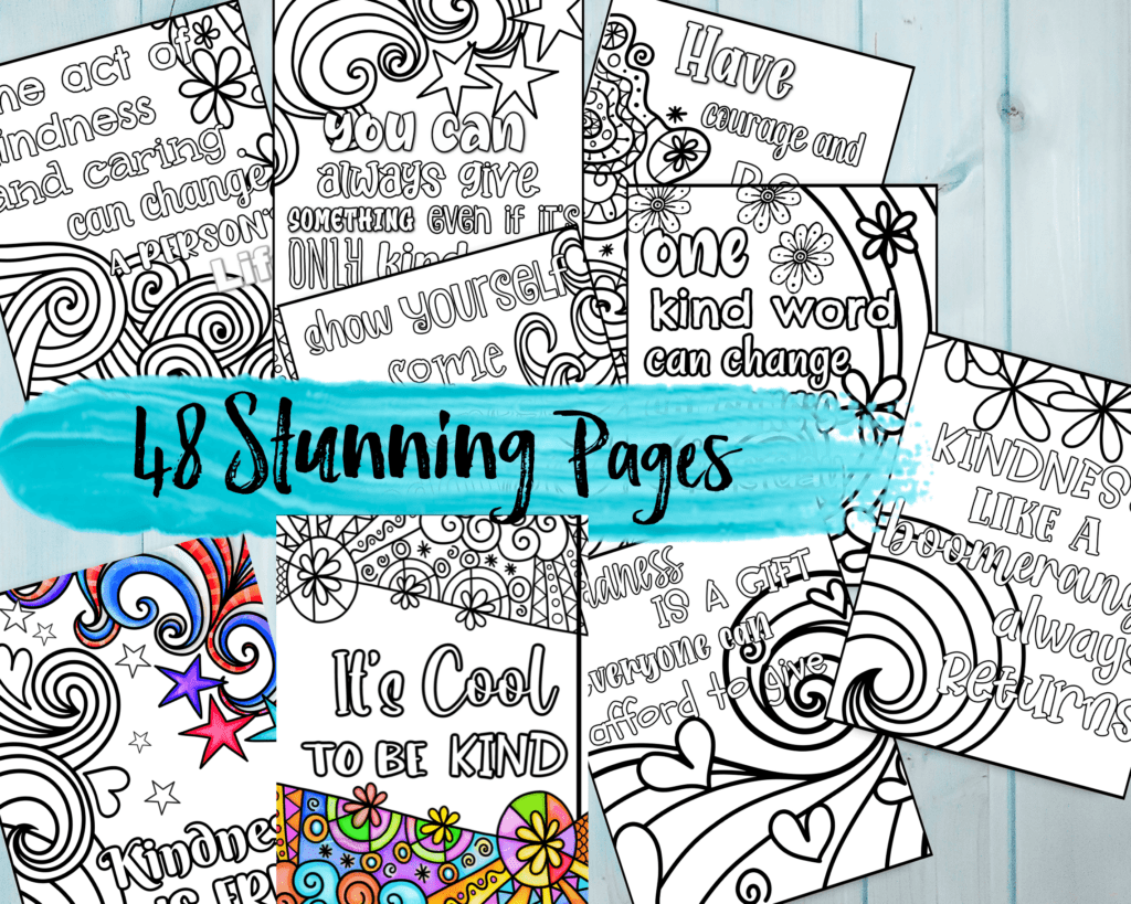 Kindness Begins With Me Bundle | Art Activity For Kids | Lightly Sketched