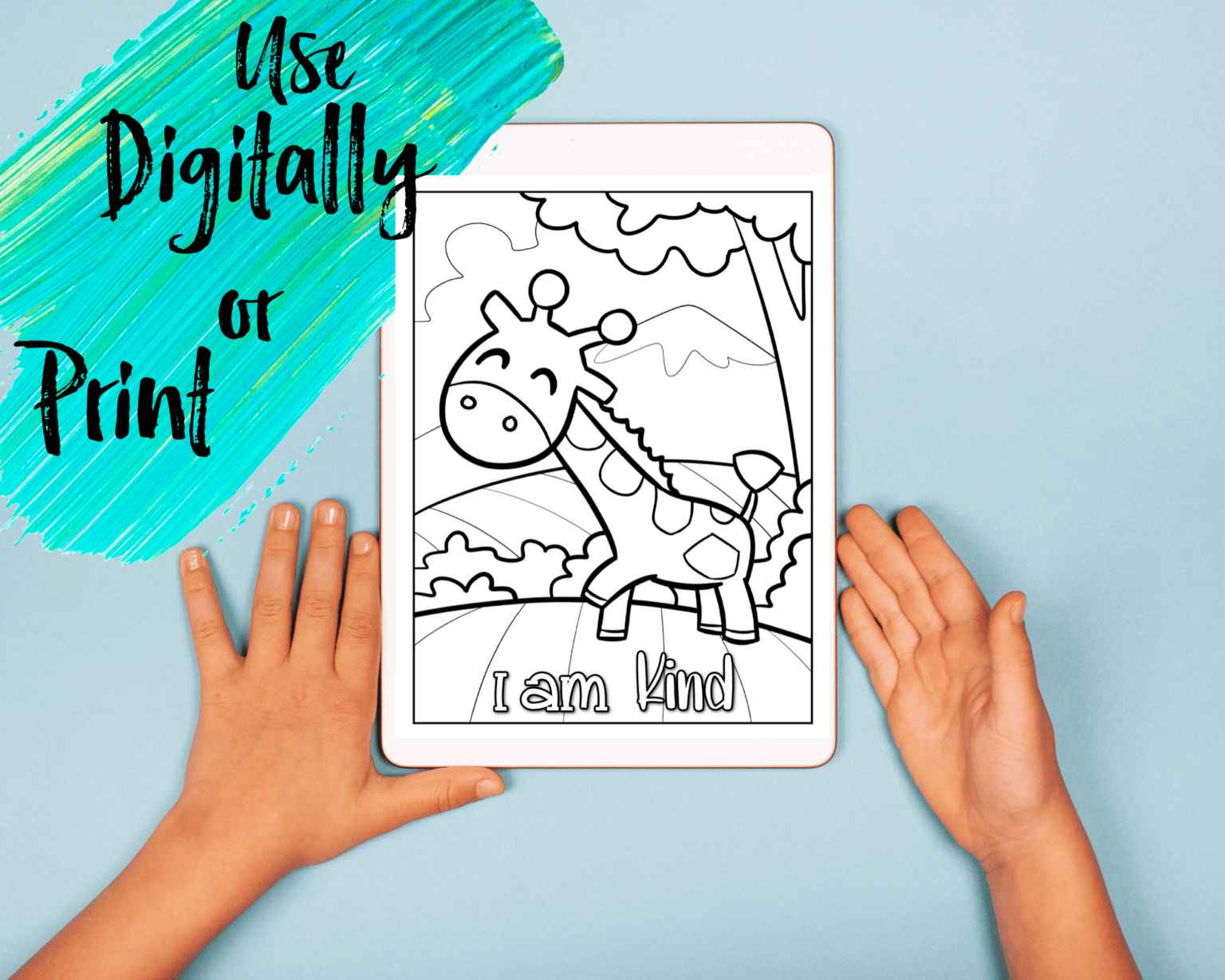 Cute Kawaii Animals With Affirmations | Lightly Sketched