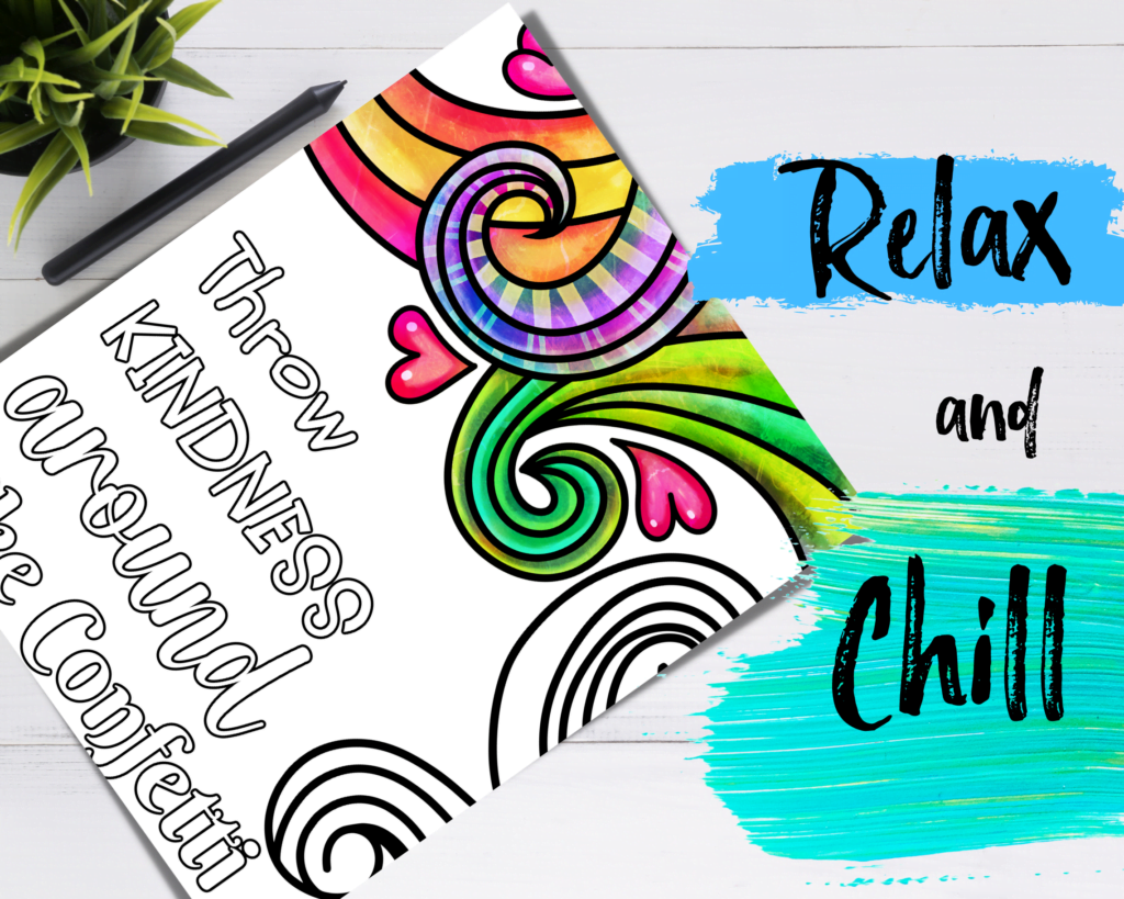 Kindness Begins With Me Bundle | Art Activity For Kids | Lightly Sketched