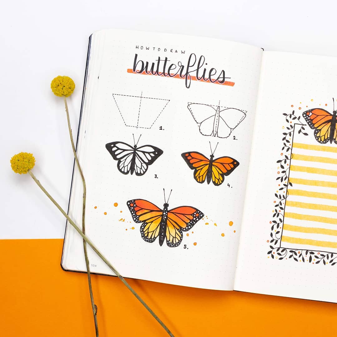 50+ Simple Doodles | Step by Step Drawing | Lightly Sketched