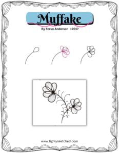 Easy Zentangle Patterns | Flower Craft for Kids