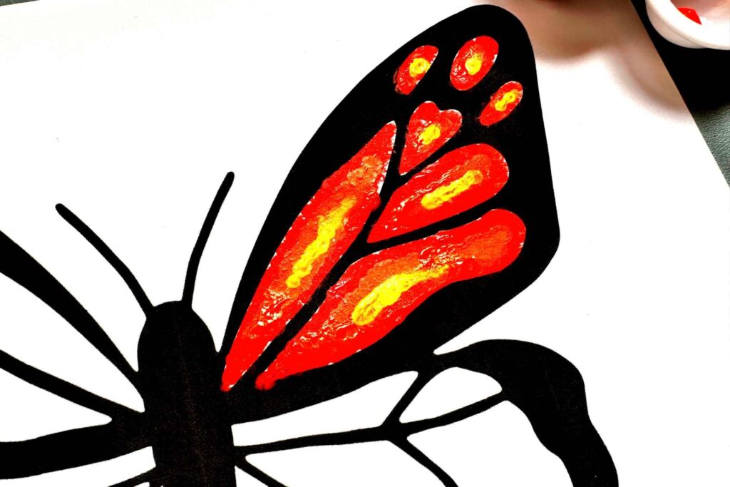 Q-tip Painting| Butterfly Activities