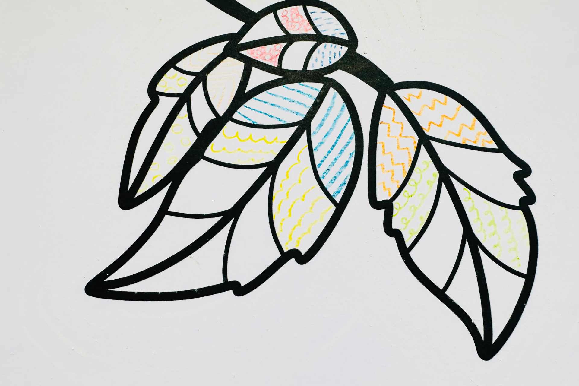 Zentangle Leaf Craft