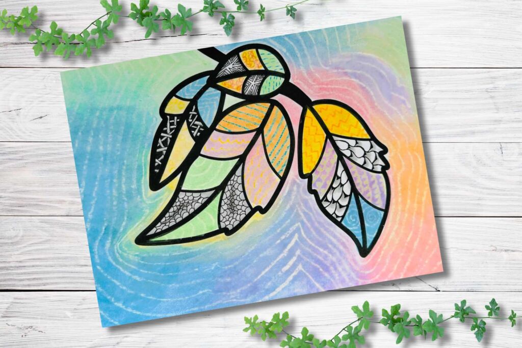 Zentangle Leaf Craft