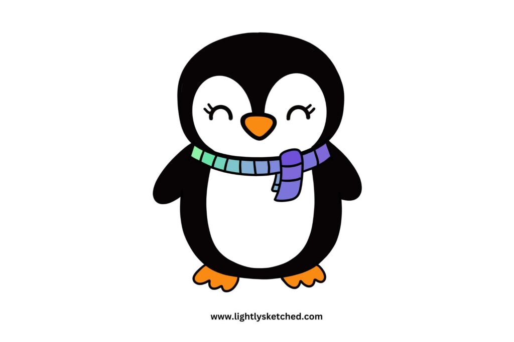 Easy to Draw Penguin | Step by Step Drawing