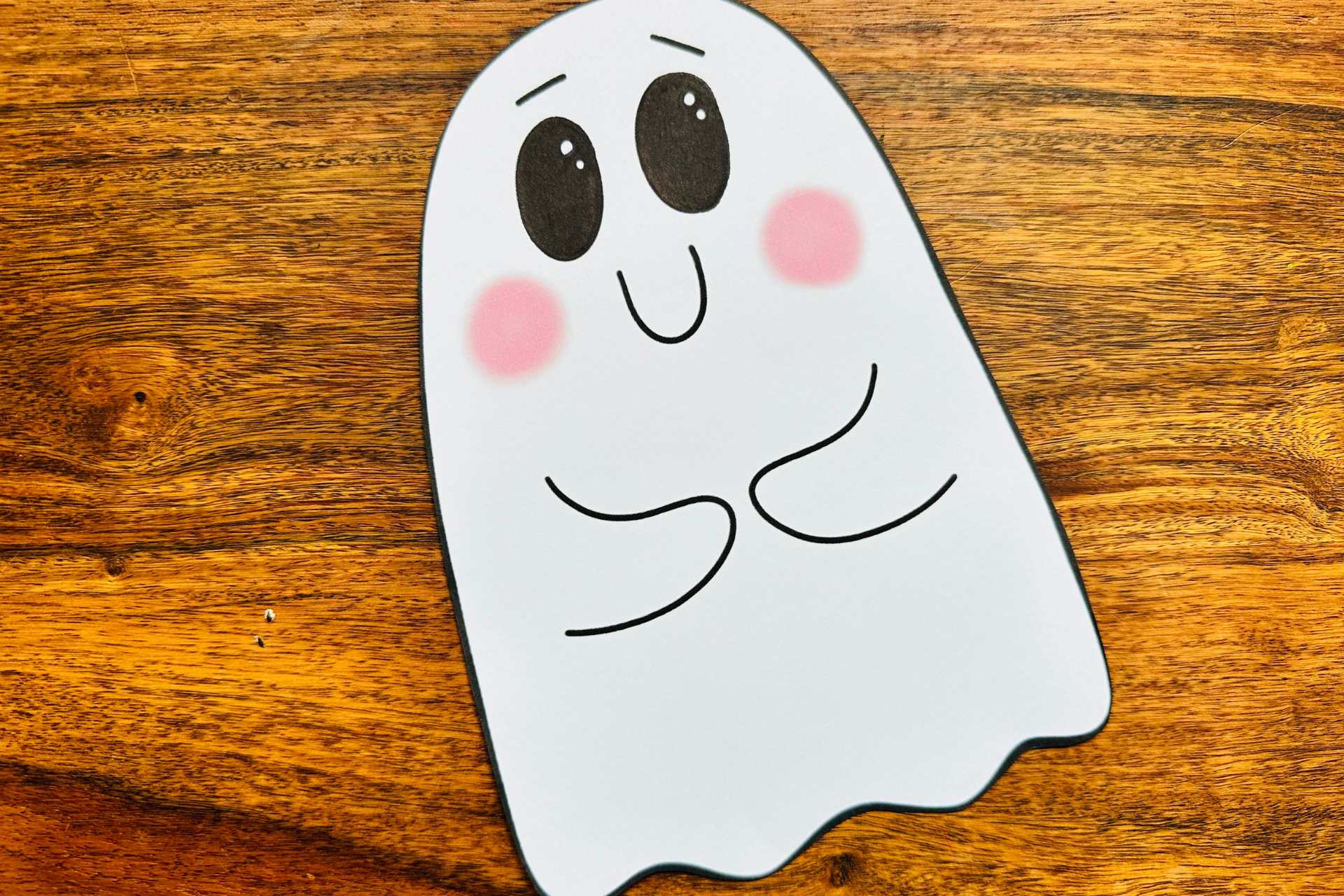 Easy Ghost Craft | Ghost Craft for Kids | Lightly Sketched