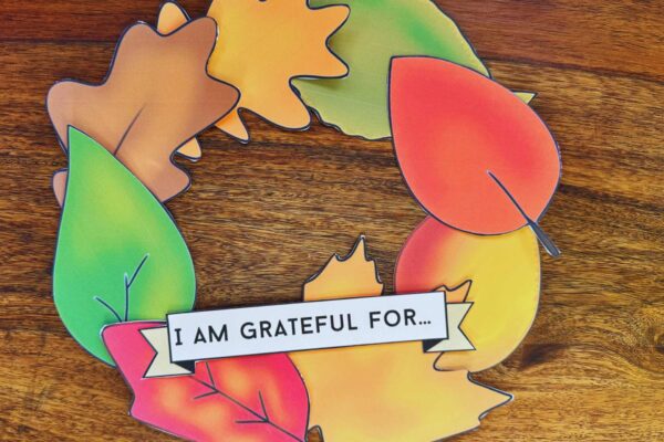 Gratitude Activity for Kids | Lightly Sketched