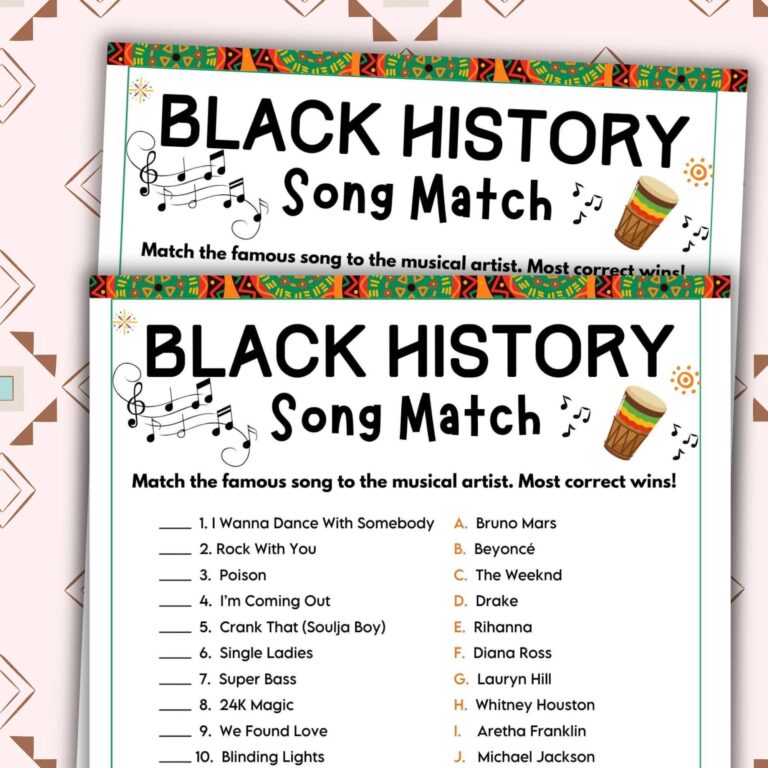 Black History Month Craft | Lightly Sketched