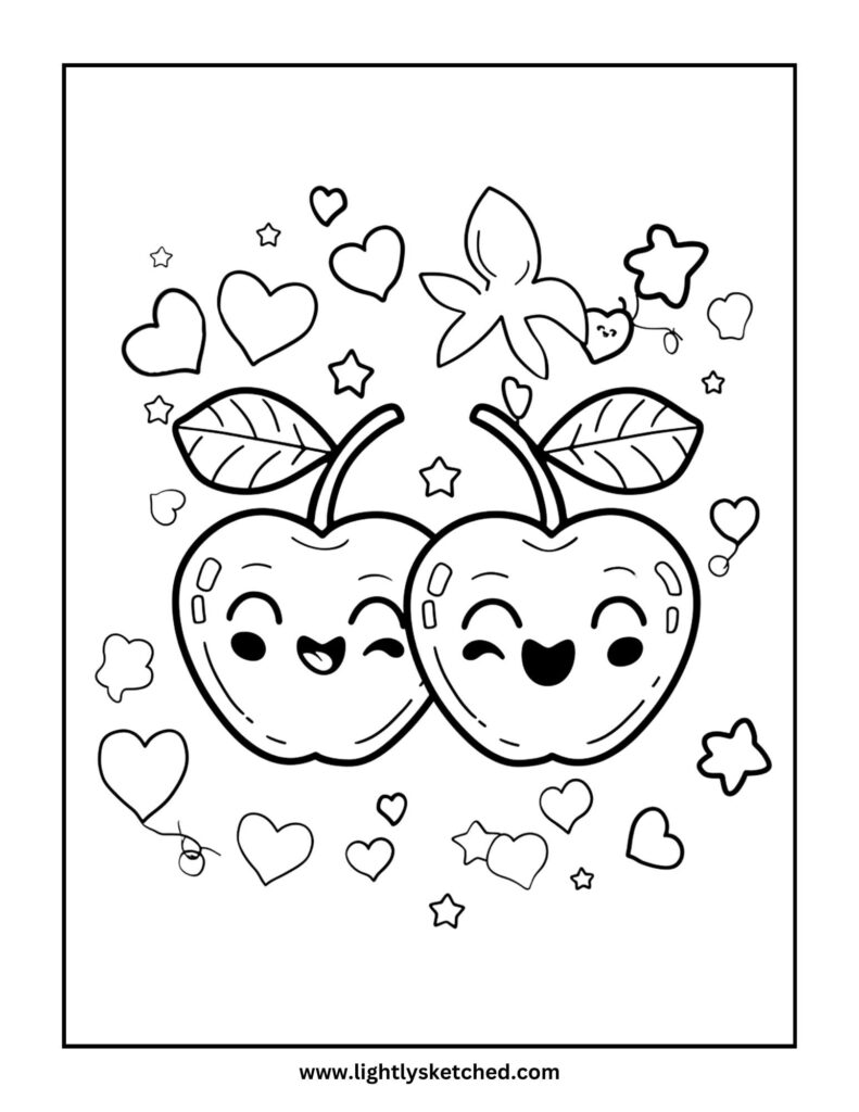 Valentine's Day Coloring Pages | Lightly Sketched