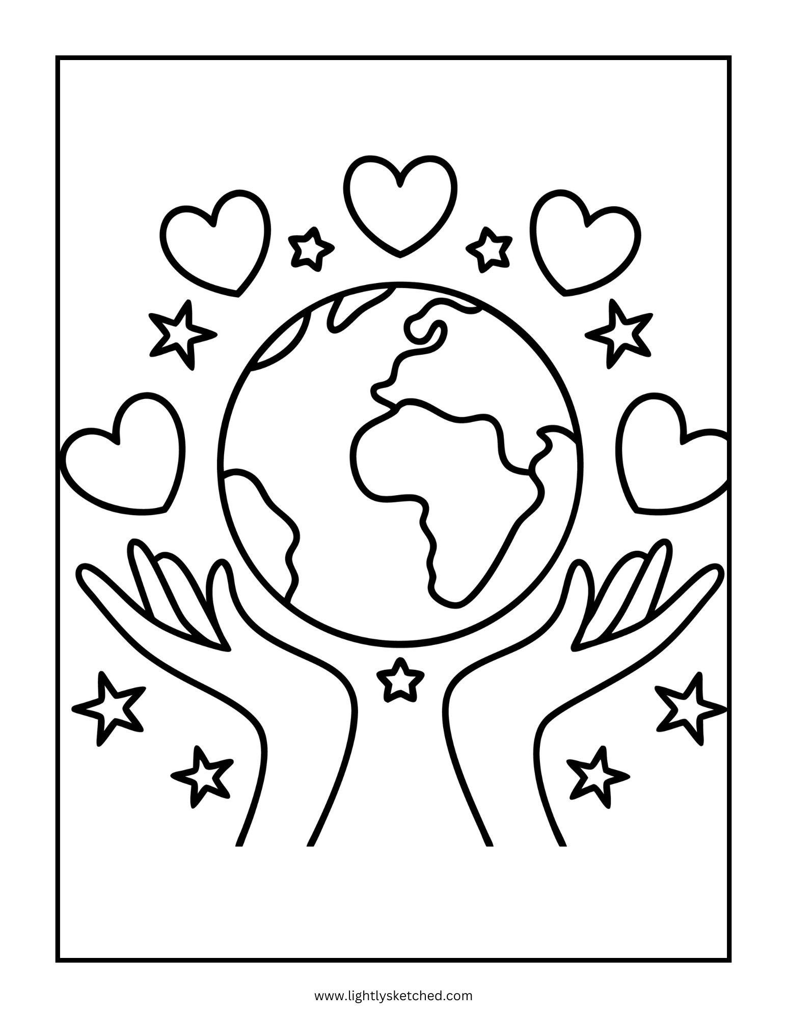 Juneteenth Coloring Pages | Lightly Sketched